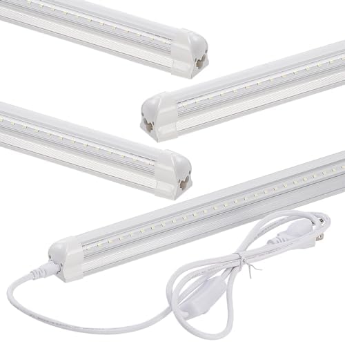 Mivaancen LED Shop Light,40W 5200LM 6000K,4FT Integrated Single Fixture ...