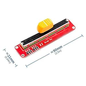 Generic 2X(Slide Potentiometer 10K Linear Module Dual Output for ...