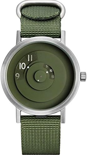 Projects Watches "Green Reveal Quartz Stainless Steel NATO Fabric Watch ...