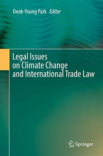 Amazon.com: Legal Issues on Climate Change and International Trade Law ...