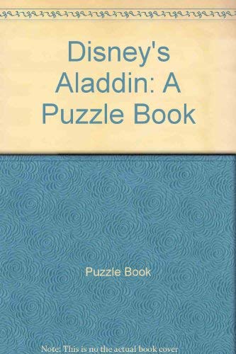Disney's Aladdin: A Puzzle Book: Walt Disney Company: 9780453030625 ...