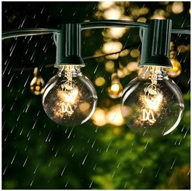 Amazon.com: Formosa 26ft Clear Incandescent Christmas String Light ...