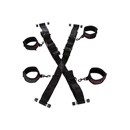 Amazon.com: CalExotics Scandal Over the Door Cross – Luxury Bondage ...