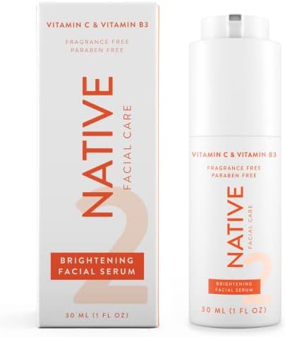 Amazon.com: Native Brightening Facial Serum Contains Naturally Derived ...