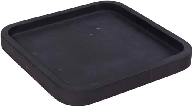 Amazon.com: Bey-Berk Robbie Marble Valet Tray (Black), 9" x 9" Square ...