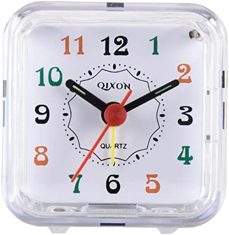 Get The Trend Small Mini Travel Clock Square Alarm Traveling Clock Mini ...