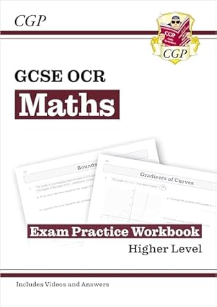 GCSE Maths OCR Exam Practice Workbook: Higher - Kindle edition by CGP ...