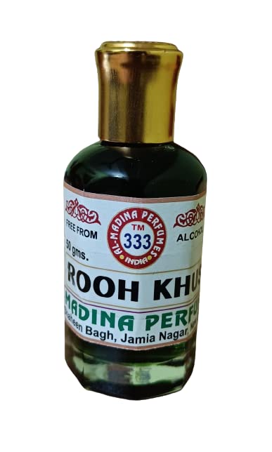 AL-MADINA PERFUMES 'ROOH KHUS-II' PERFUME 50 gm ORIGINAL & NATURAL ...