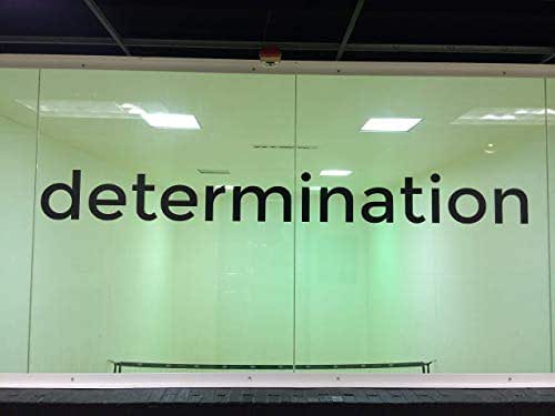 Amazon.com: Inspirational Wall Decal, Classroom Decor, determination ...