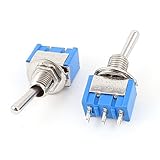 ・ブランド:Aexit・製造元:XDiscount・製造元/メーカー部品番号:t1711033068・製品名：トグルスイッチ、製造国：中国、ブランド：・材質：プラスチック、金属、純重量：9g、パッケージ内容：2個xトグルスイッチ・モデル：M...