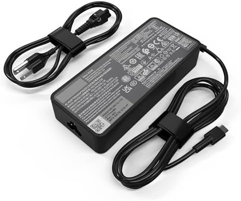 Cargador USB tipo C de 65 W para Lenovo Thinkpad T480 T480s T580 T580s ...