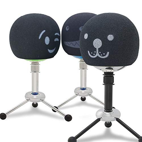 Snapklik.com : YOUSHARES Blue Snowball Pop Filter - Customizing ...