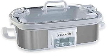 Amazon.com: Crock-Pot Programmable Cook & Carry Casserole Crock Slow ...