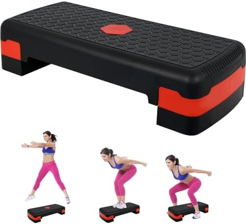 OUROAD Aerobic Step Platform Exercise Step Up Platform for Fitness ...