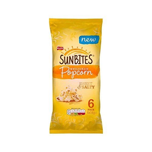 Amazon.com: Walkers Sunbites Popcorn Sweet & Salty 14g x 6 per pack ...
