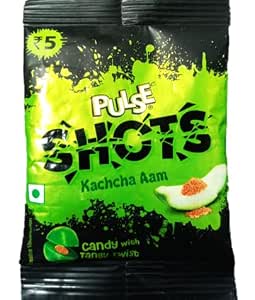Pulse Shots Kachcha Aam Candy With Tangy Twist 17g Unique : Amazon.in ...
