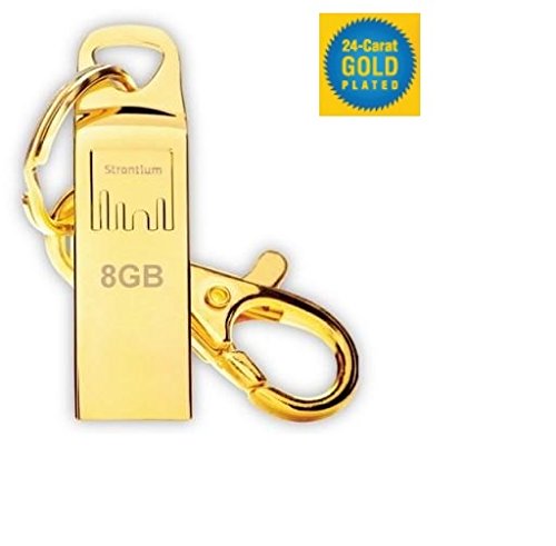 STRONTIUM 8GB AMMO GOLD PEN DRIVE : Amazon.in