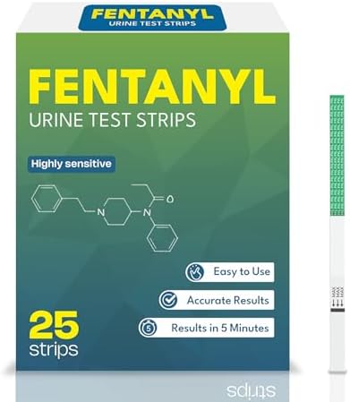 Amazon.com: [25 Packs] Fentanyl Rapid Test Strip, Fentanyl Test Kit for ...