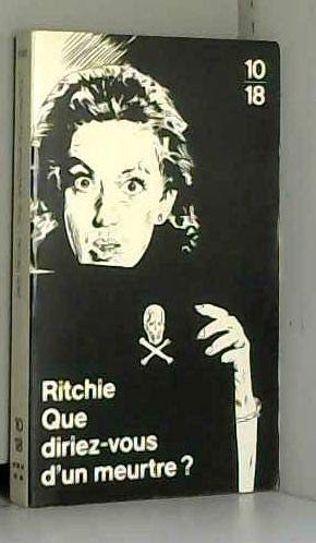 Amazon.com: Que diriez vous d'un meurtre: 9782264014290: Jack Ritchie ...