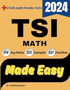 9781637198025: TSI Math Made Easy: Study Guide to Ace Your Test With ...