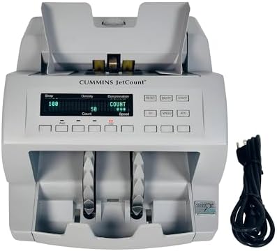 Amazon.com : Cummins JetCount 4022 Money Bill Cash Currency Counter 402 ...