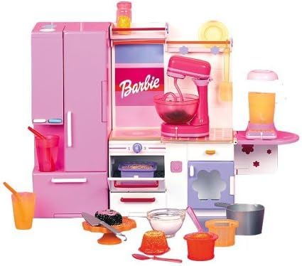 Barbie Mix & Magic Real Food Kitchen: Amazon.de: Toys