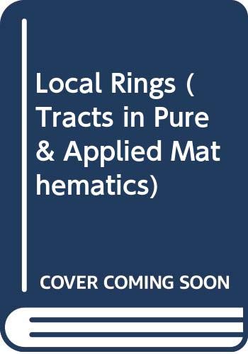 Local Rings: Masayoshi Nagata: 9780470628652: Amazon.com: Books