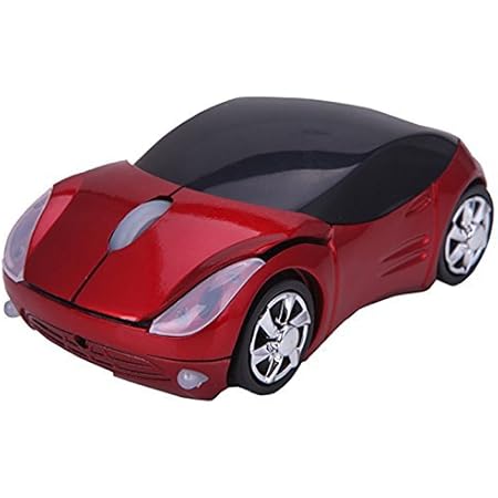 atdaraz Wireless Optical Mouse Ferrari Wireless Mouse with Cool Sports ...