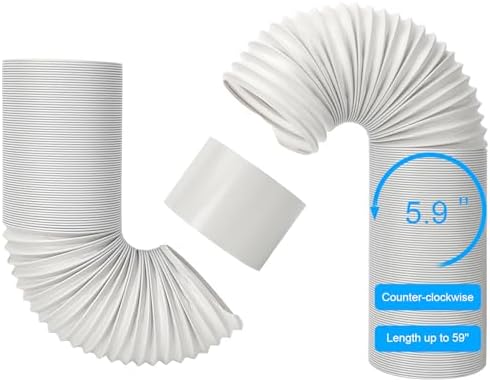 Amazon.com: PURTEERY Portable Air Conditioner Hose Kit AC Hoses with ...