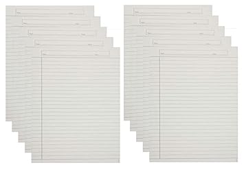 FIRST CLICK A4 project paper a4 size Both side ruled paper White Sheet ...