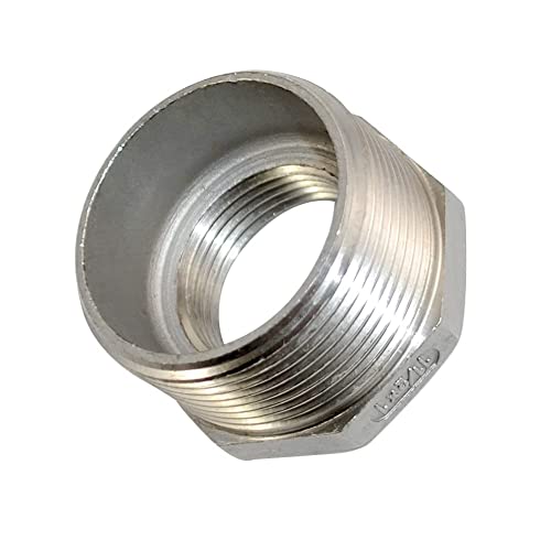 Snapklik.com : Megairon 1-1/2" Male NPT To 1" Female NPT Female ...