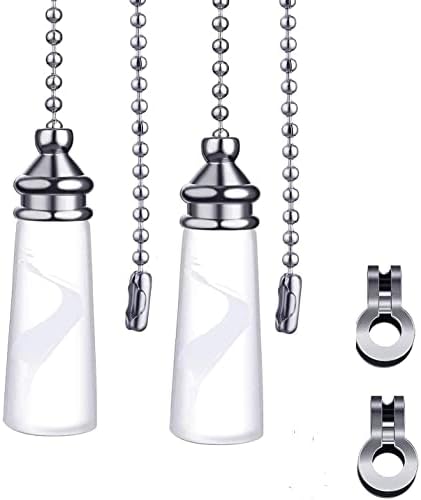NewZC Light Pull Chain Extension with Ball Chain 100 cm Length Bathroom ...