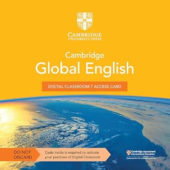 Amazon.com: Cambridge Global English Digital Classroom 7 Access Card 1 ...