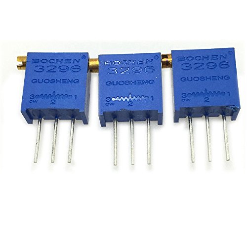 50PCS/Lot 3296X 500R Potentiometer 3296X-501 500 Ohm Adjustable ...