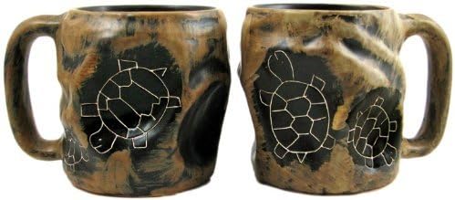 Amazon.com | One (1) MARA STONEWARE COLLECTION - 20 Oz. Rock Art Coffee ...