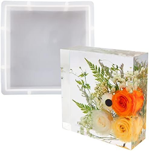 Resin Moulds Silicon, Large Square Resin Moulds, Deep Resin Moulds for ...