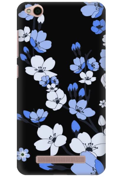 COBERTA Printed Back Cover for Mi Redmi 4A Back Cover Case - Dark Blue ...