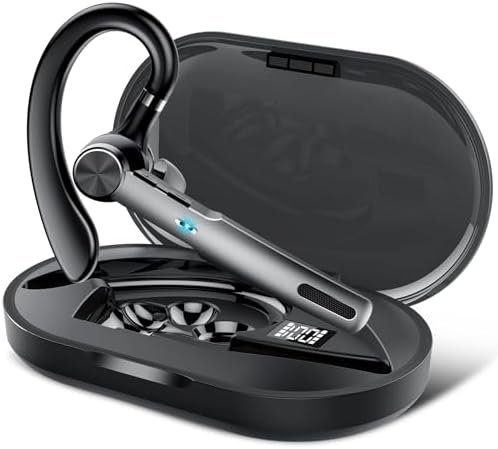 Amazon.com: Bluetooth Headset, Wireless Headset with ENC Mic, 60H ...