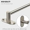 Amazon.com: MIROAMZ Towel Bar, Adjustable 14.4inch - 25.2inch Towel ...