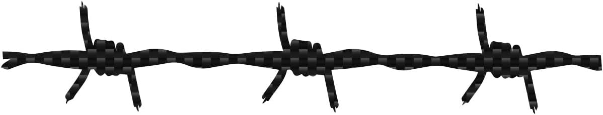 Amazon.com - Barbed Wire Decal Vinyl Sticker Auto Car Truck Wall Laptop ...