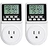Techbee Indoor Digital Infinite Repeat Cycle Intermittent Outlet Timer ...
