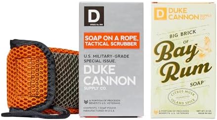 Amazon.com : Duke Cannon Big Brick of Soap - Bay Rum Scent + Tactical ...