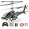 Amazon.com: XIKOTEC Remote Control Military Flying Helicopter Toy, 2 ...