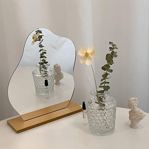 YAHUIPEIUS Acrylic Makeup Mirror Frameless Decorative Vanity Table ...