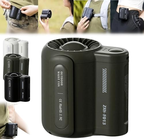 Amazon.com: Cool Clip Fan Under Shirt,2024 New Portable Waist Clip Fan ...