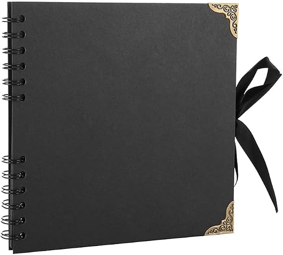 SHUBEIEUMI Scrapbook Photo Albums, 60 Pages Photo Book(20.5 x 20.5 cm ...