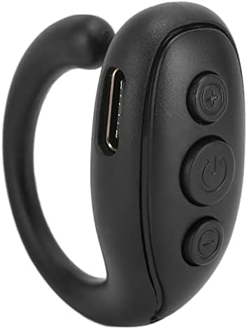 Zunate Bluetooth Remote Control for Mobile Phone, Ring Shape ABS Remote ...