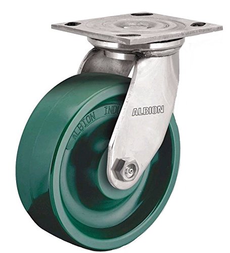 Albion 16XI05201S 5" Diameter X-Treme Solid Polyurethane Wheel Medium ...