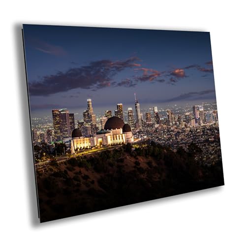 Amazon.com: Griffith Observatory and the Los Angeles Skyline, CA ...