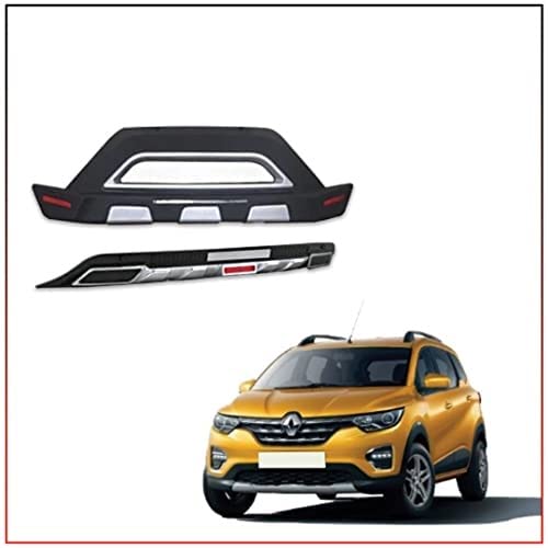 DriveStylish Front & Rear Bumper Protector Guard for Renault Triber ...